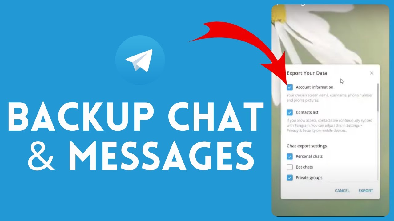 How to Backup Telegram Chat & Messages | Telegram Tutorial 2021 - YouTube