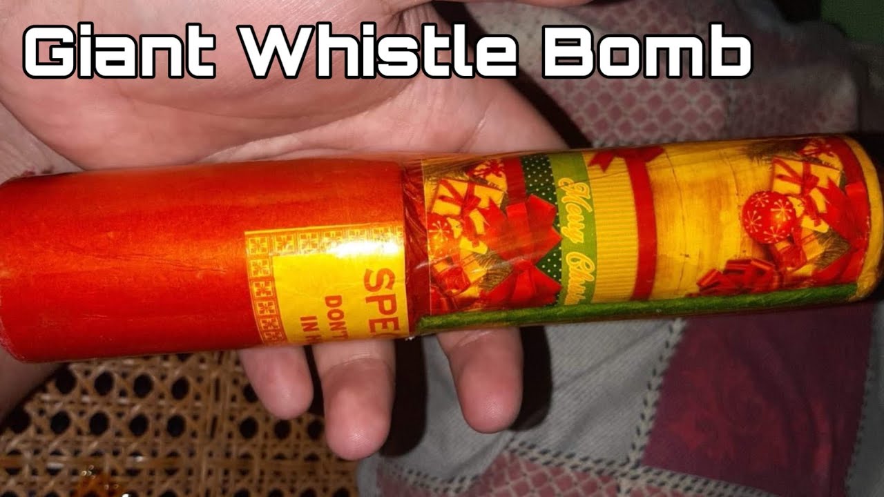 Giant Whistle Bomb - YouTube
