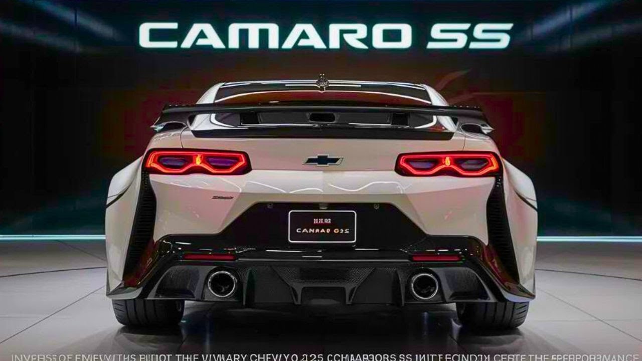 First Look: The All-New 2025 Chevrolet Camaro SS Unveiled - American ...