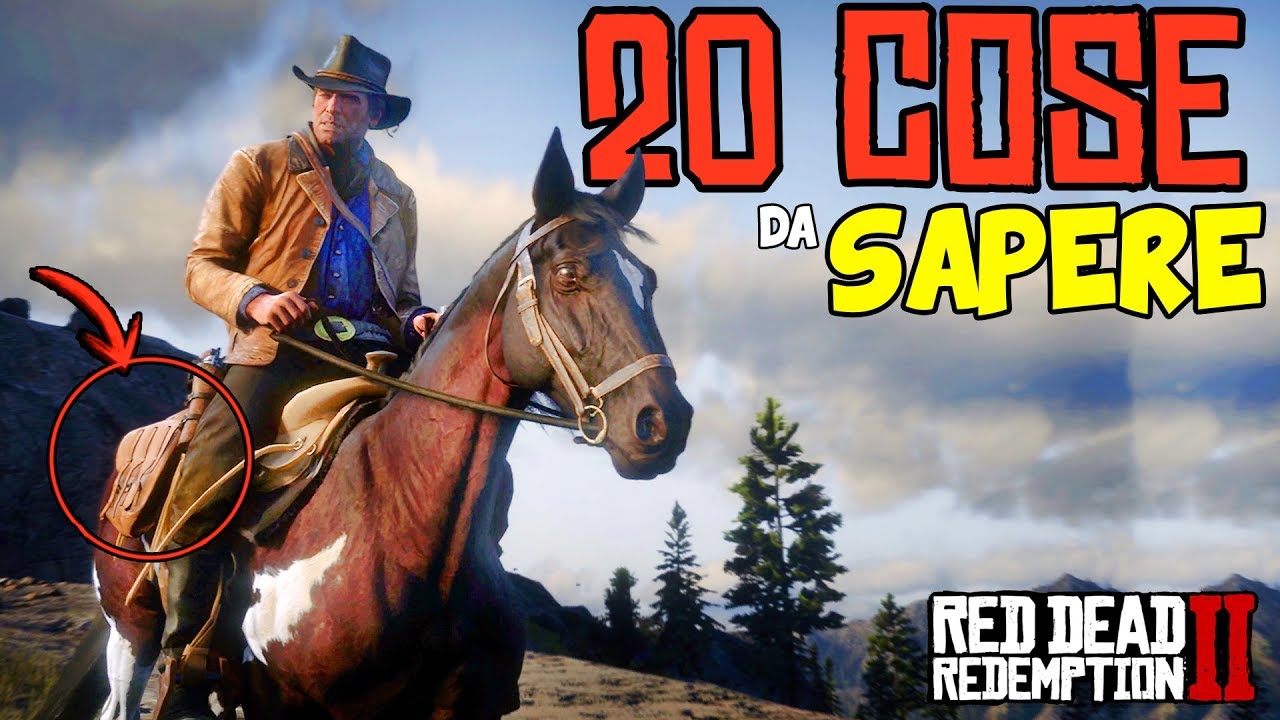 20 COSE IMPORTANTI da SAPERE su RED DEAD REDEMPTION 2 ita!🎩 20 COSE CHE ...