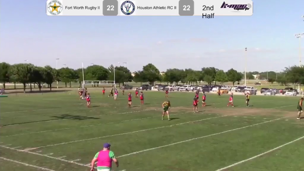 2018 TRU Championships - Gm. 1 D4M Fort Worth Rugby II vs. Houston ...