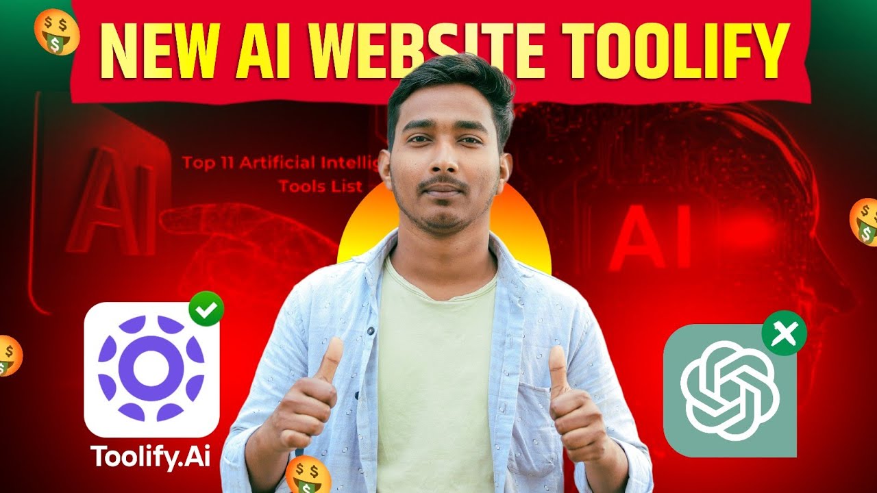 😱ALL AI TOOLS IN ONE WEBSITE ! TOOLIFY.AI ! BEST AI WEBSITE ! 19000+ AI ...