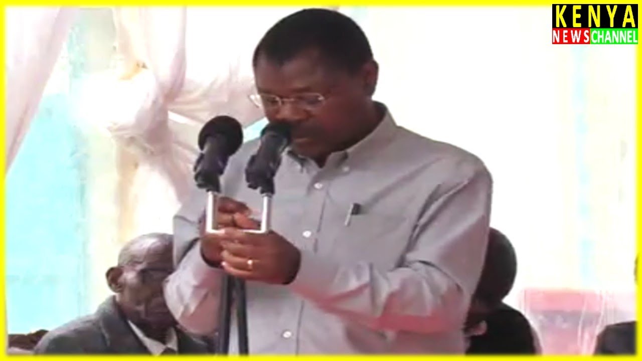 SAD Wetangula mourns his Late Mother after Leaders visited his Home ...