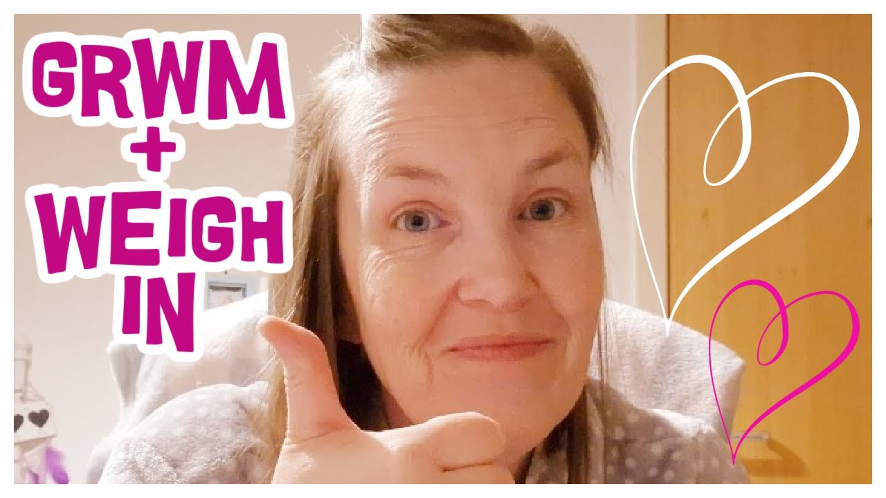 WEIGH IN UPDATE ~ GET READY WITH ME FOR WORK WHILE I WEIGH IN 🫶 ...
