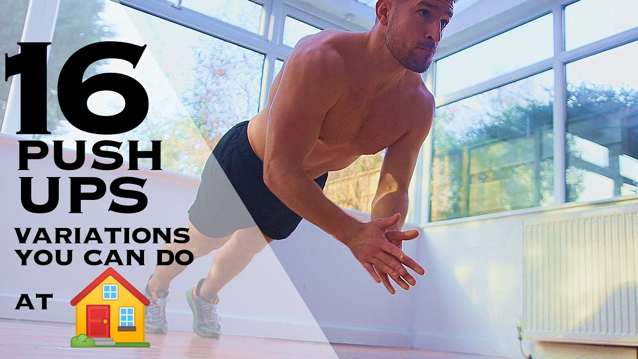 Push Ups At Home | Variations - YouTube