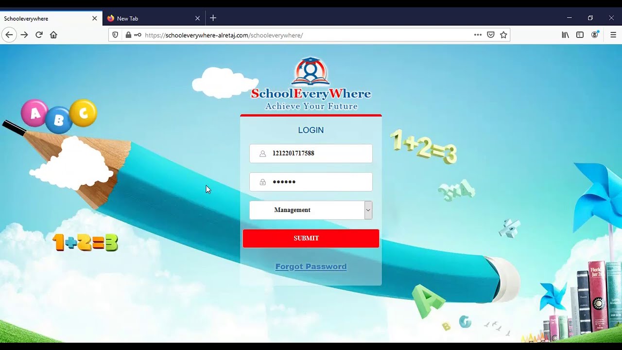 How to use Schooleverywhere Al Retaj International Schools - YouTube