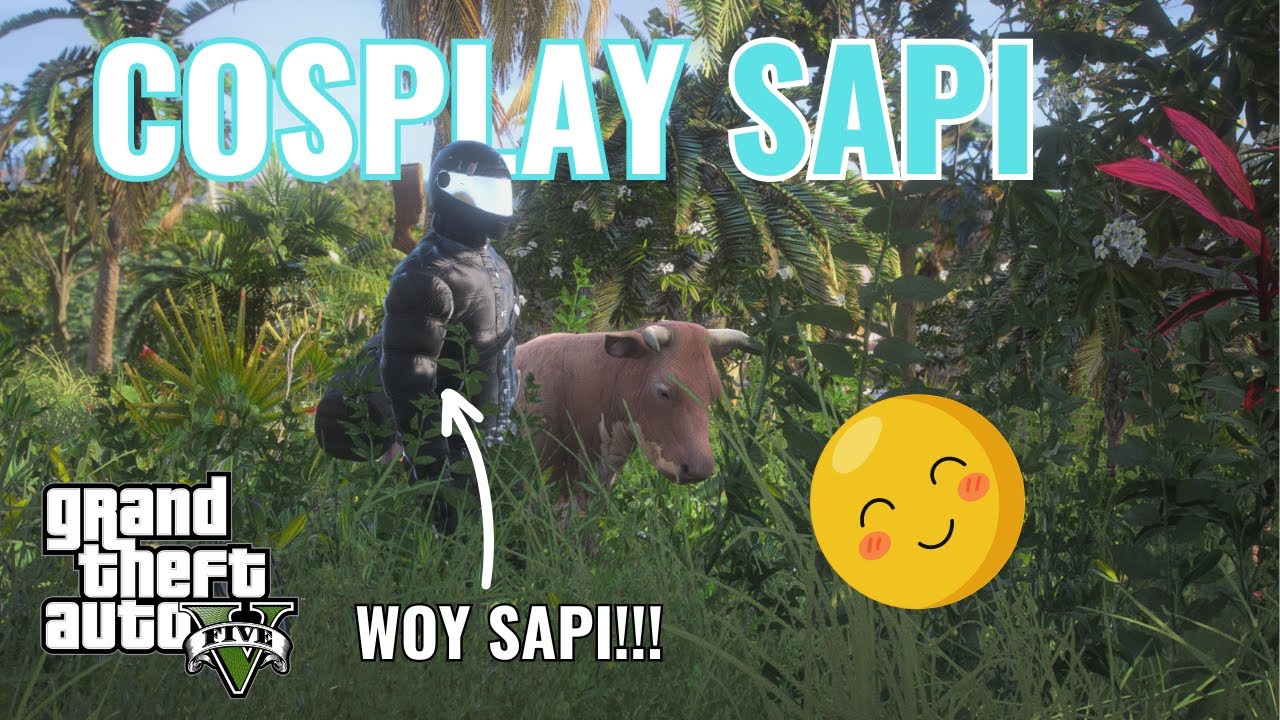 GAROK COSPLAY SAPI DI GTA 5 ROLEPLAY - YouTube