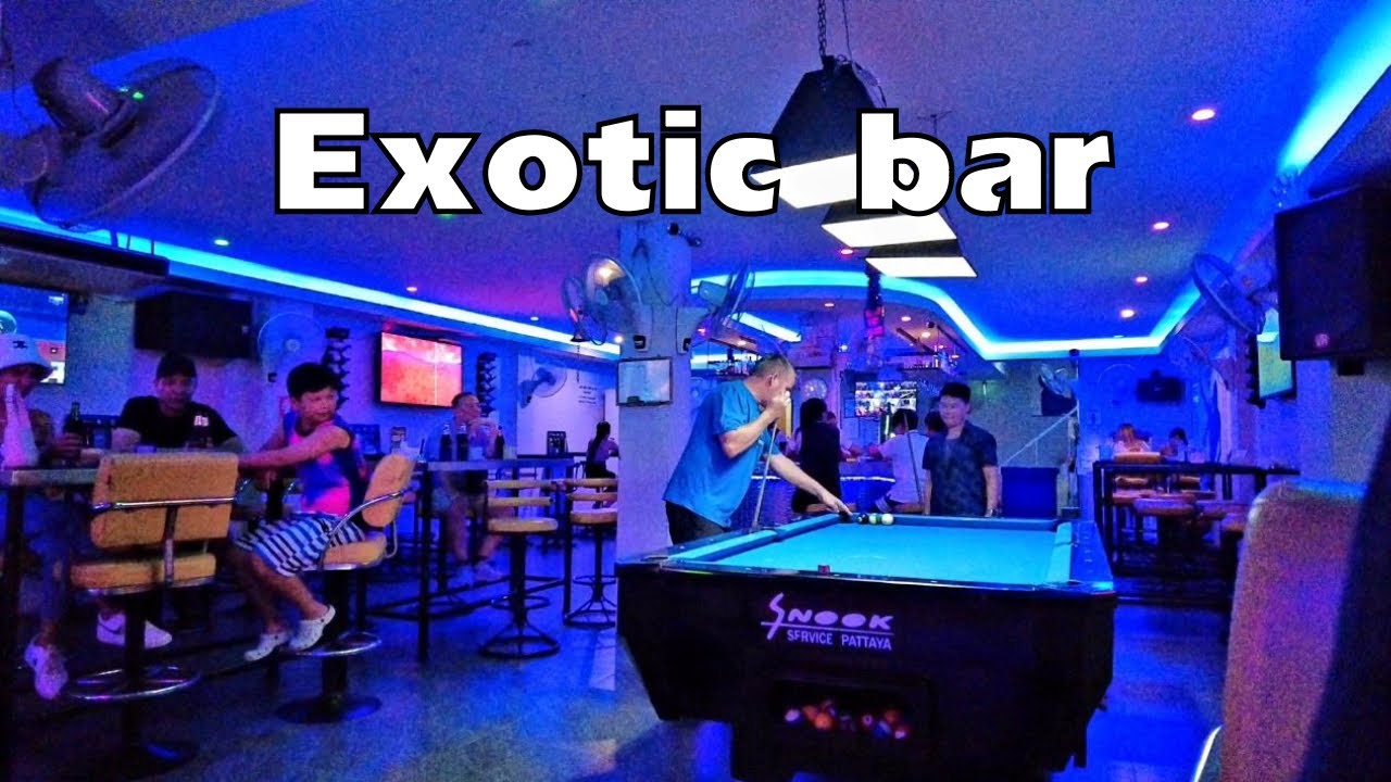 Pattaya Soi LK Metro | Inside Exotic bar - YouTube