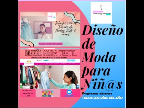 Diseño de Modas para Niñas y Diseño Textil | Fashion School for ...