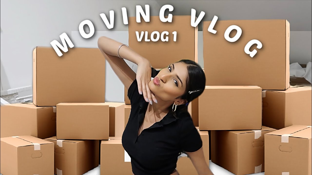 THE FIRST MOVING VLOG! decluttering & the start of packing *eek* - YouTube