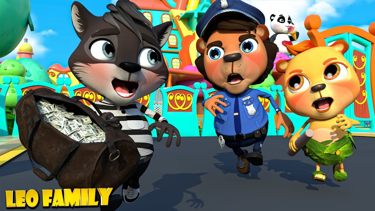 Little Baby Vs Danger Thief 👮🏻🚨 and More Funny Kids Videos And Nursery ...