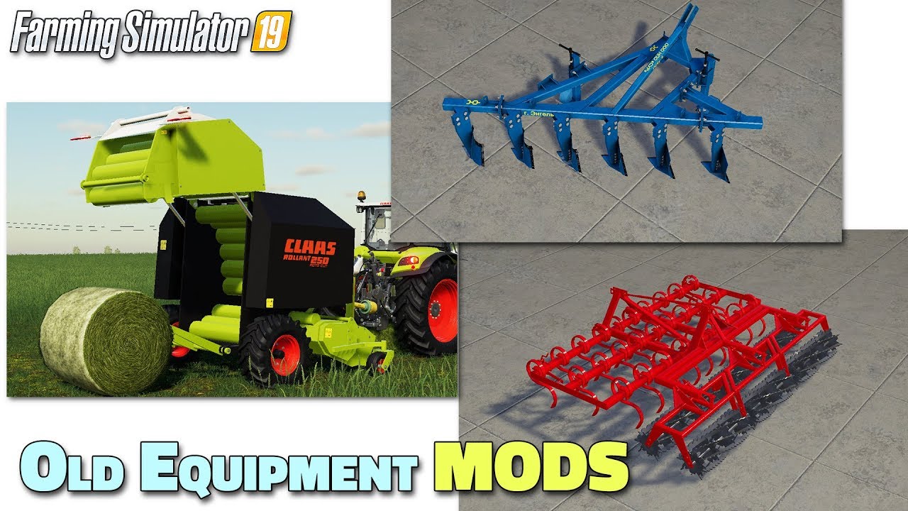 FS19 | Old Equipment Mods (2020-01-28) - review - YouTube