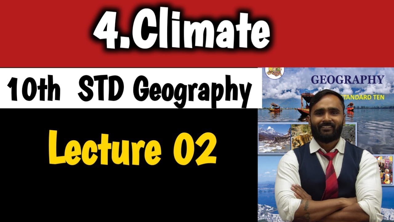 10th Geography 4climate Lecture 02 Climate Of India Pradeep Giri Sir Youtube