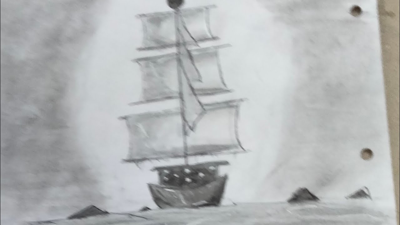spooky ship 🚢 DRAWING_#3 - YouTube