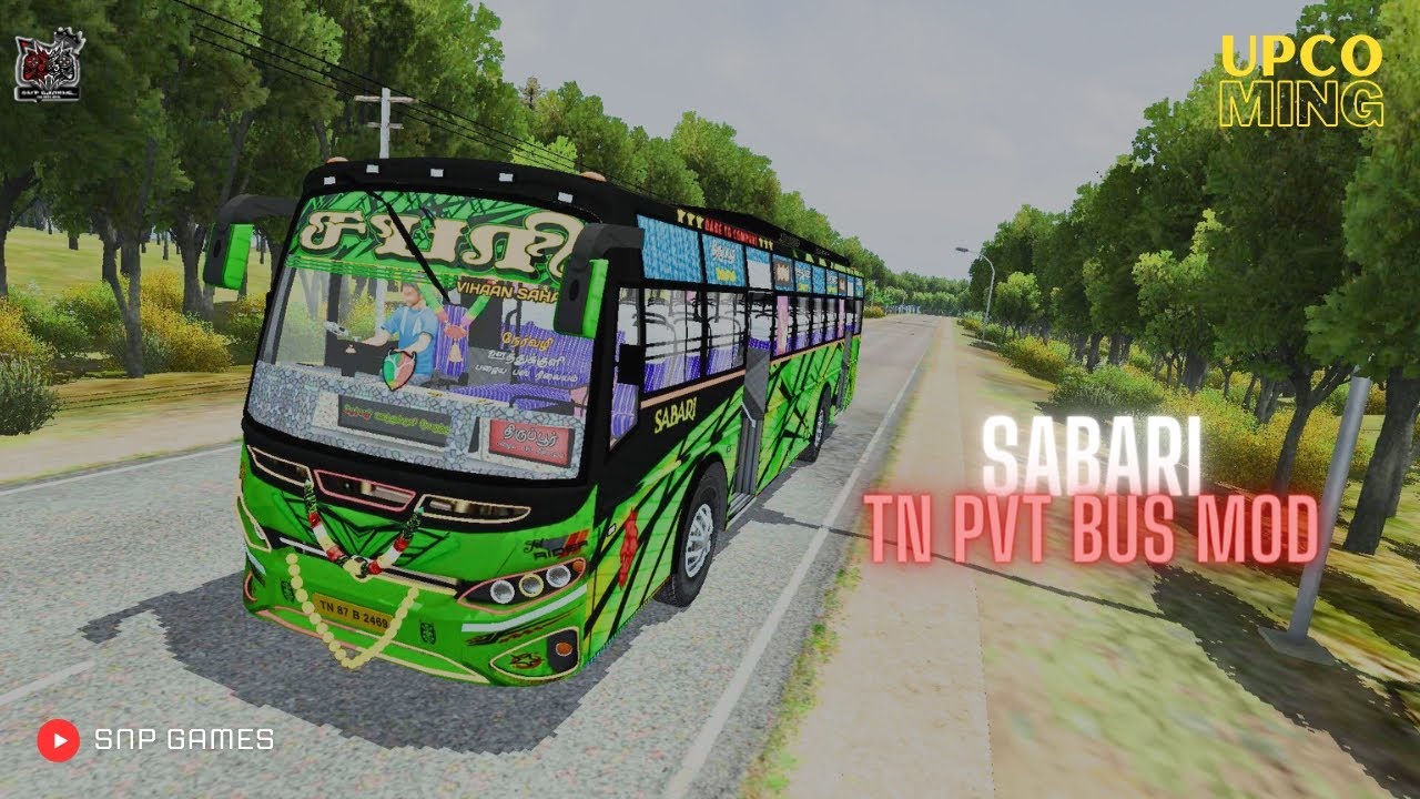 TN Sabari Bus Mod Released 🔥#tnprivatebusmod #bussimulatorindonesia ...