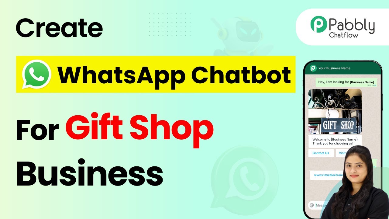 How to Build a WhatsApp Chatbot for a Gift Shop Business - YouTube