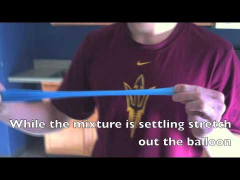 Yeast Balloon Blow Up Experiment - YouTube