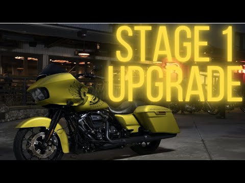 HARLEY-DAVIDSON M8 ROAD GLIDE (STAGE ONE) UPGRADE - YouTube