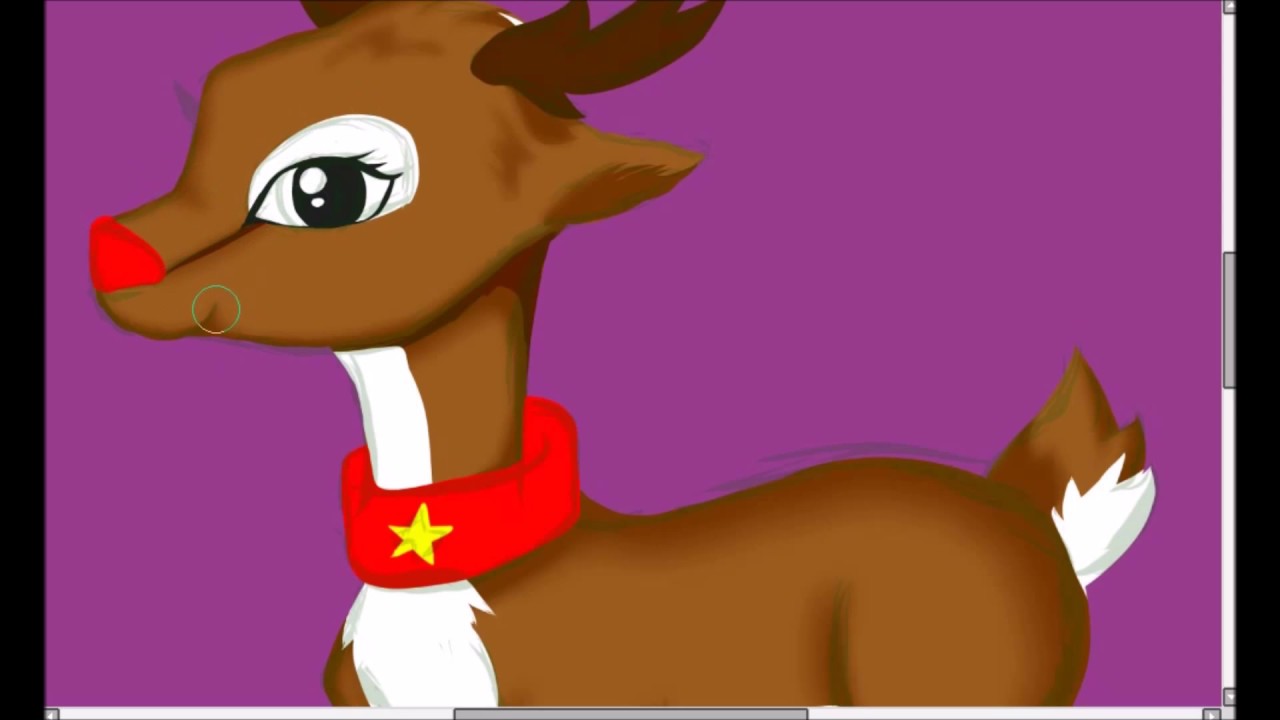 Weihnachts SpeedPaint || Rudolph - YouTube