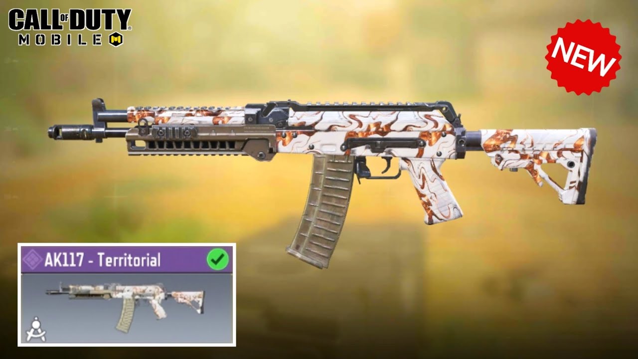 Let's try the new free AK117 - Territorial in Cod Mobile (Best AK117 ...