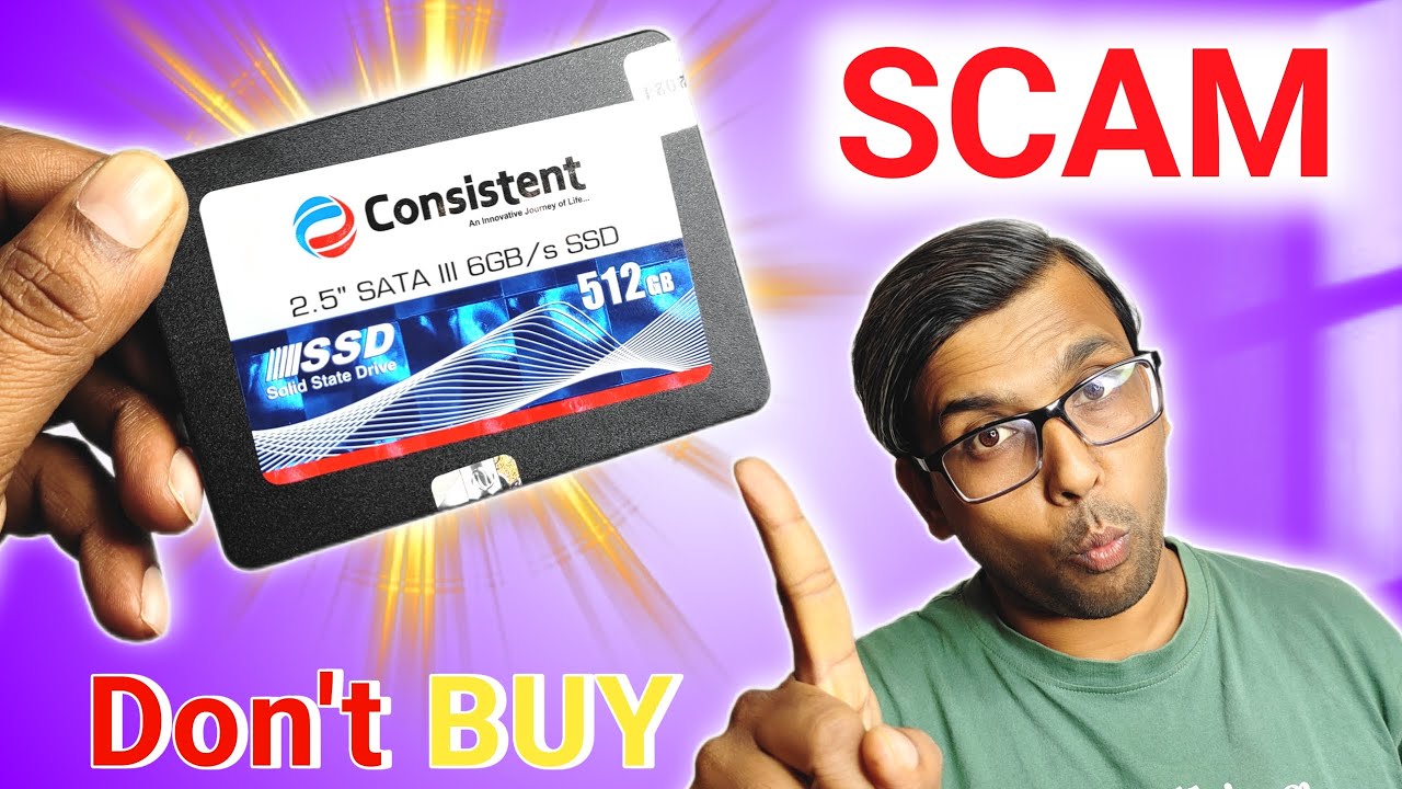 Consistent 512GB SSD Storage Scam ? | External Storage For Workstation ...
