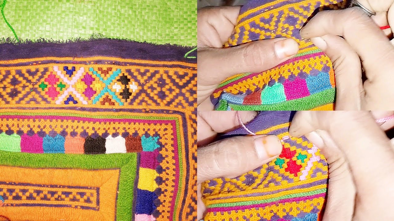 New Balochi Top doch part (11) Balochi top doch with names balochi ...