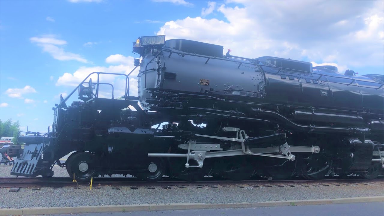 A look at Union Pacific Big Boy, UP-4012 - YouTube