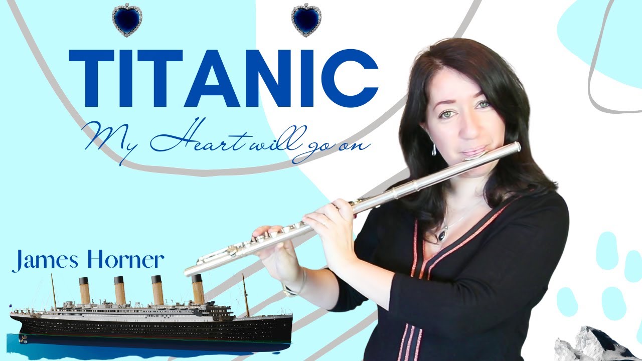 Titanic - My Heart will go on Flute Cover + Free Sheet music - YouTube