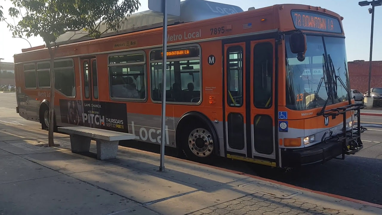 LACMTA 2002 NABI 40-LFW CNG #7895 - YouTube