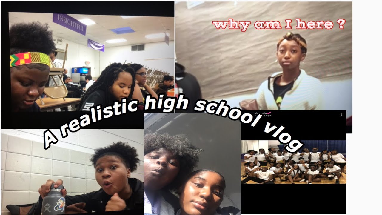 A realistic high school vlog | UniqueB - YouTube