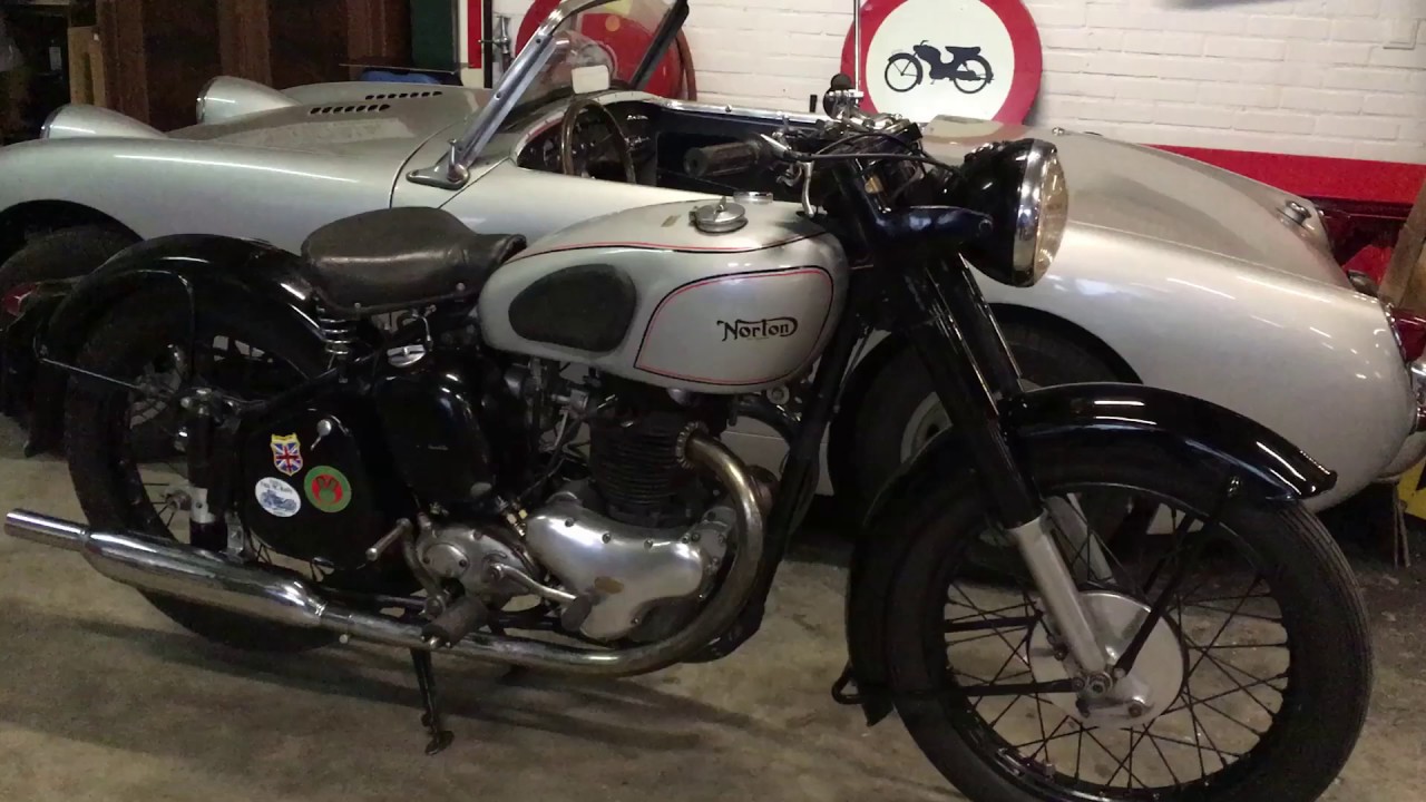 NORTON DOMINATOR MODEL 7 1950 - YouTube