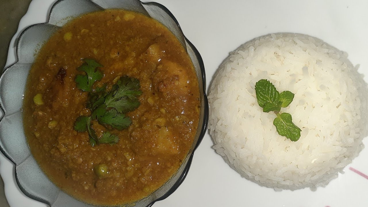 Nimona with rice recipe in shilpi's Kitchen...... - YouTube