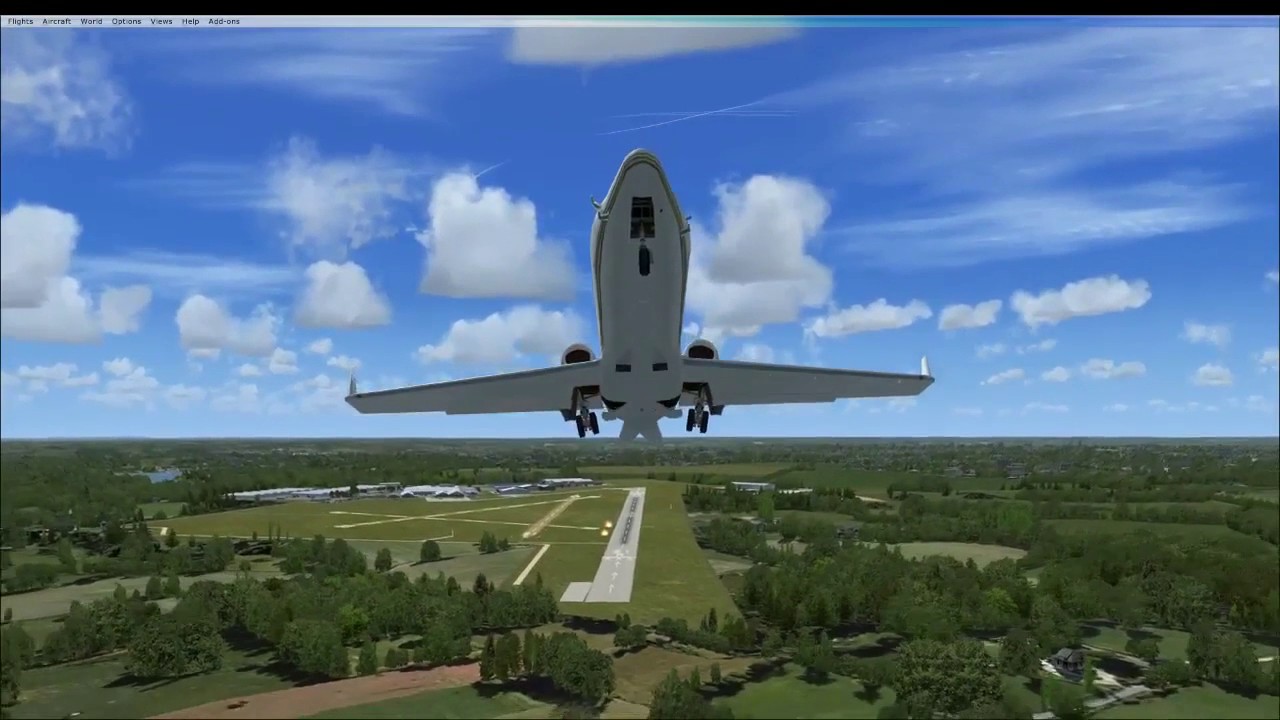 FSX Multiplayer : Crazy Little Fun Flights - YouTube