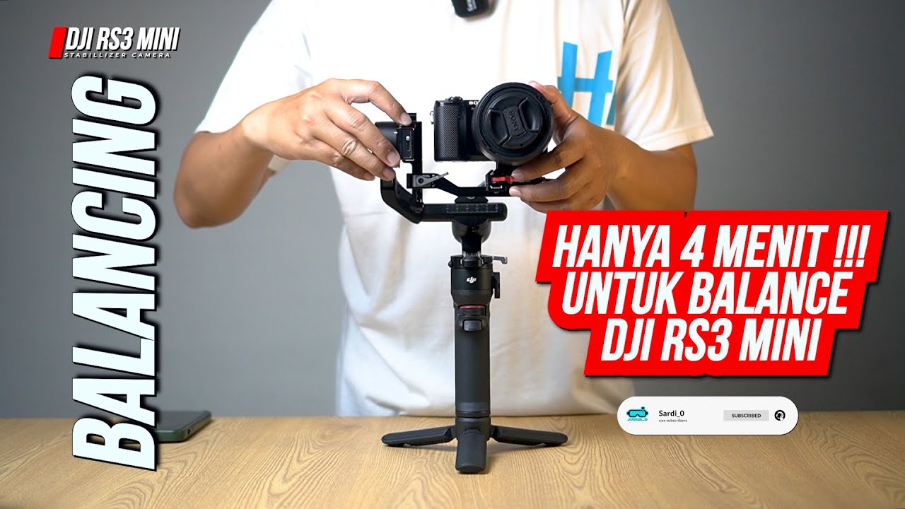 Balancing Gimbal Stabilizer DJI RS3 Mini - YouTube