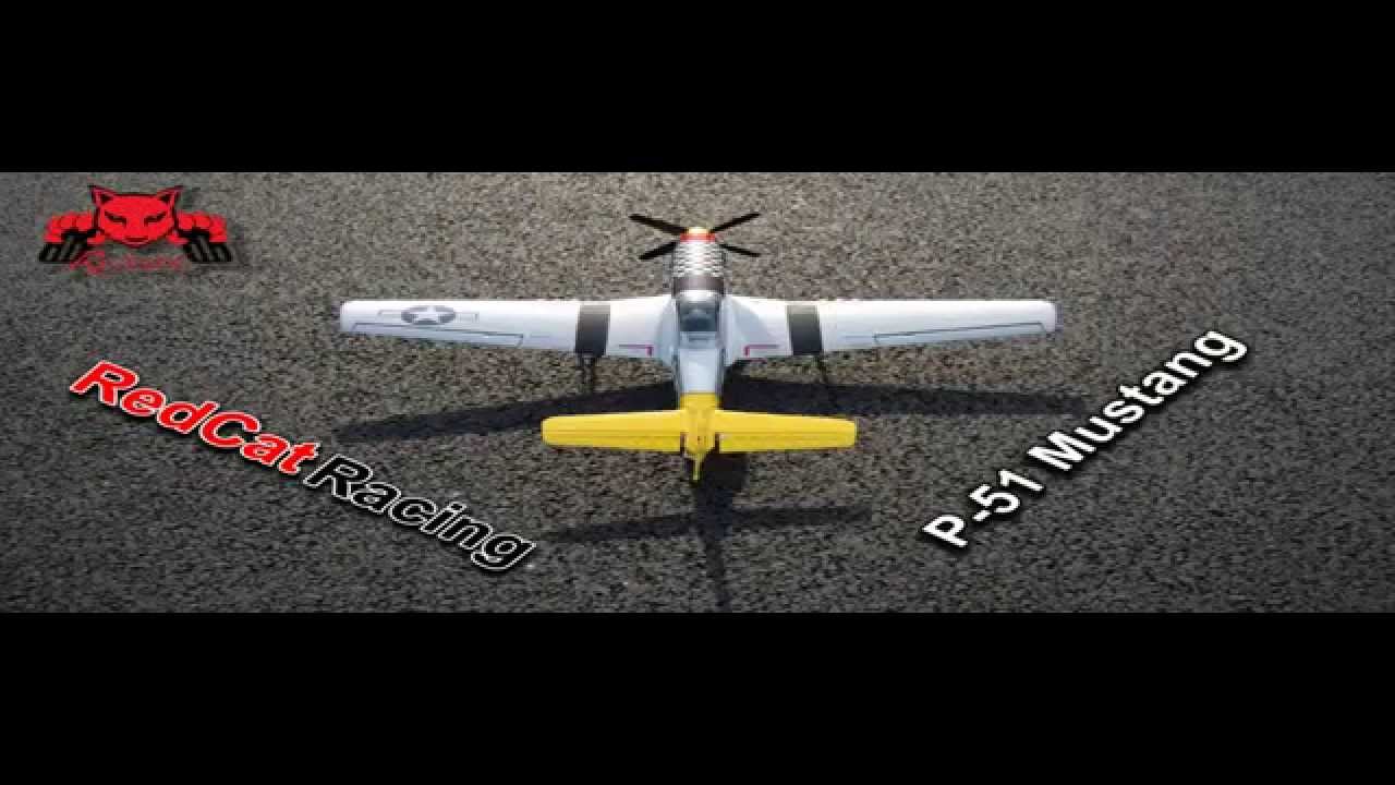 RedCat Racing P-51 Mustang - YouTube