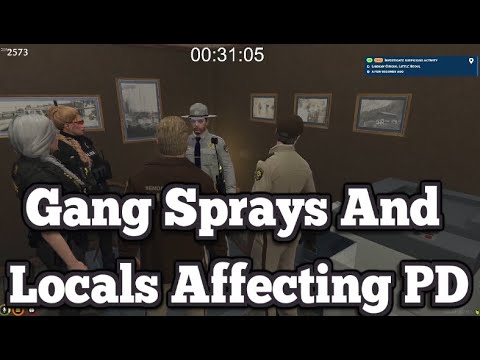 Gang Sprays And Locals Affecting PD | No-Pixel 3.1 - YouTube