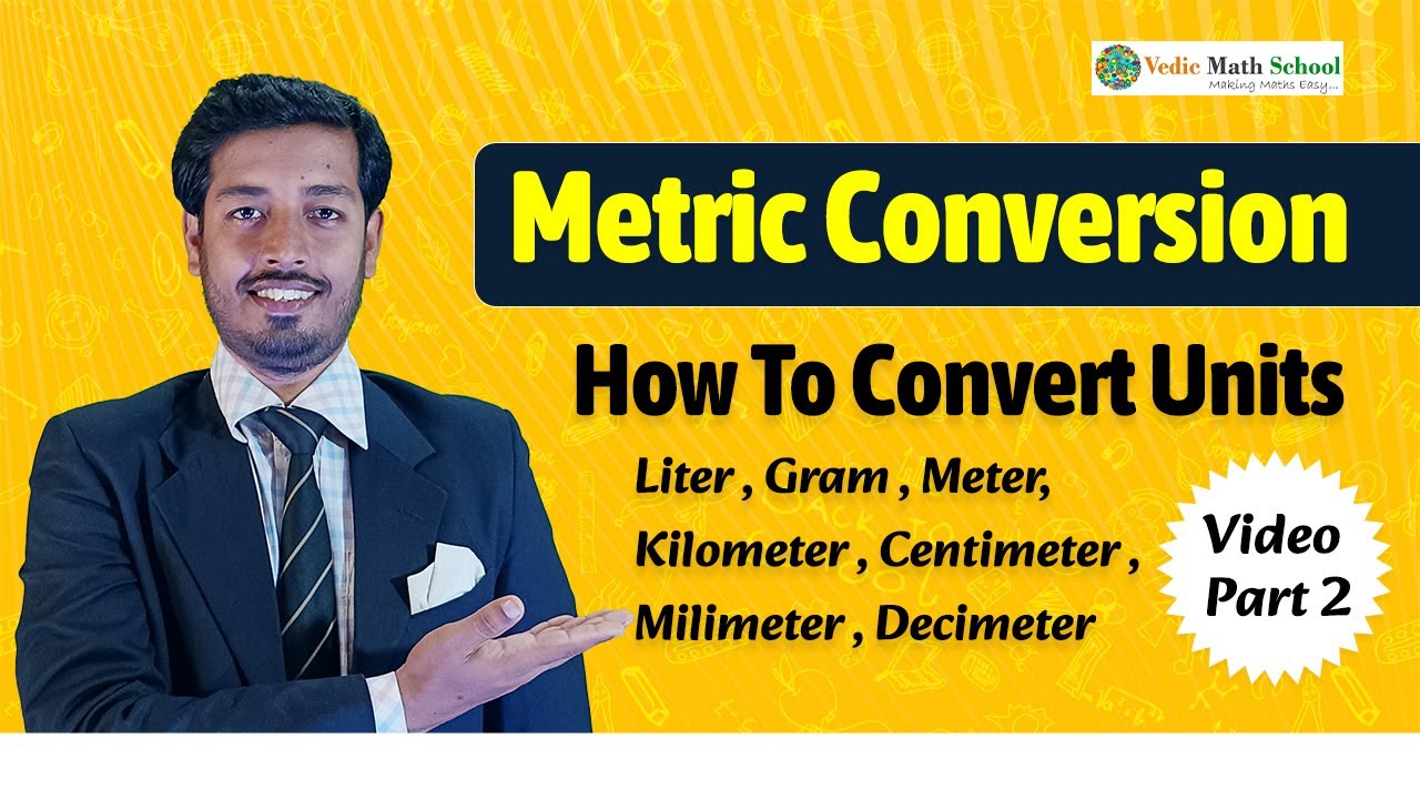 Metric Conversion By Vedic Mathematics | KM, HM, DM, Meter, Gram, CM ...