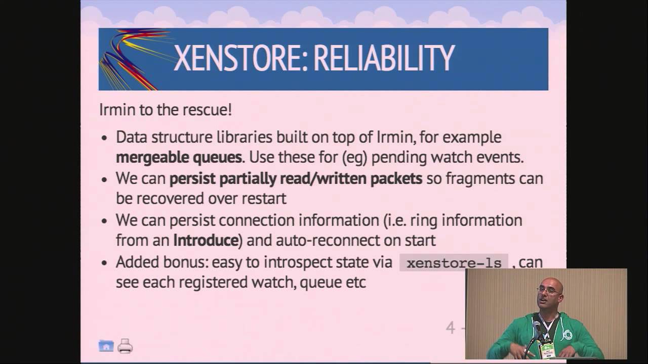 MirageOS 2.0: branch consistency for Xen Stub Domains - Anil ...