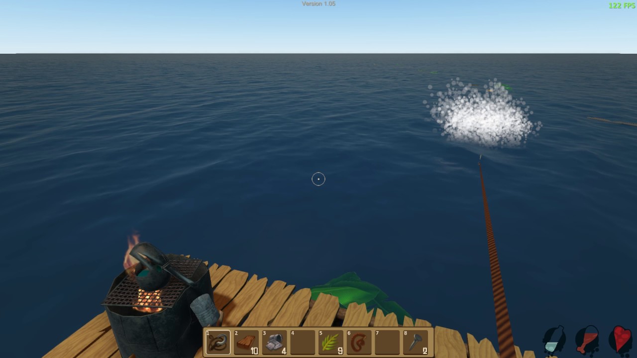 RAFT gameplay- version V1.05 - 3. video - YouTube