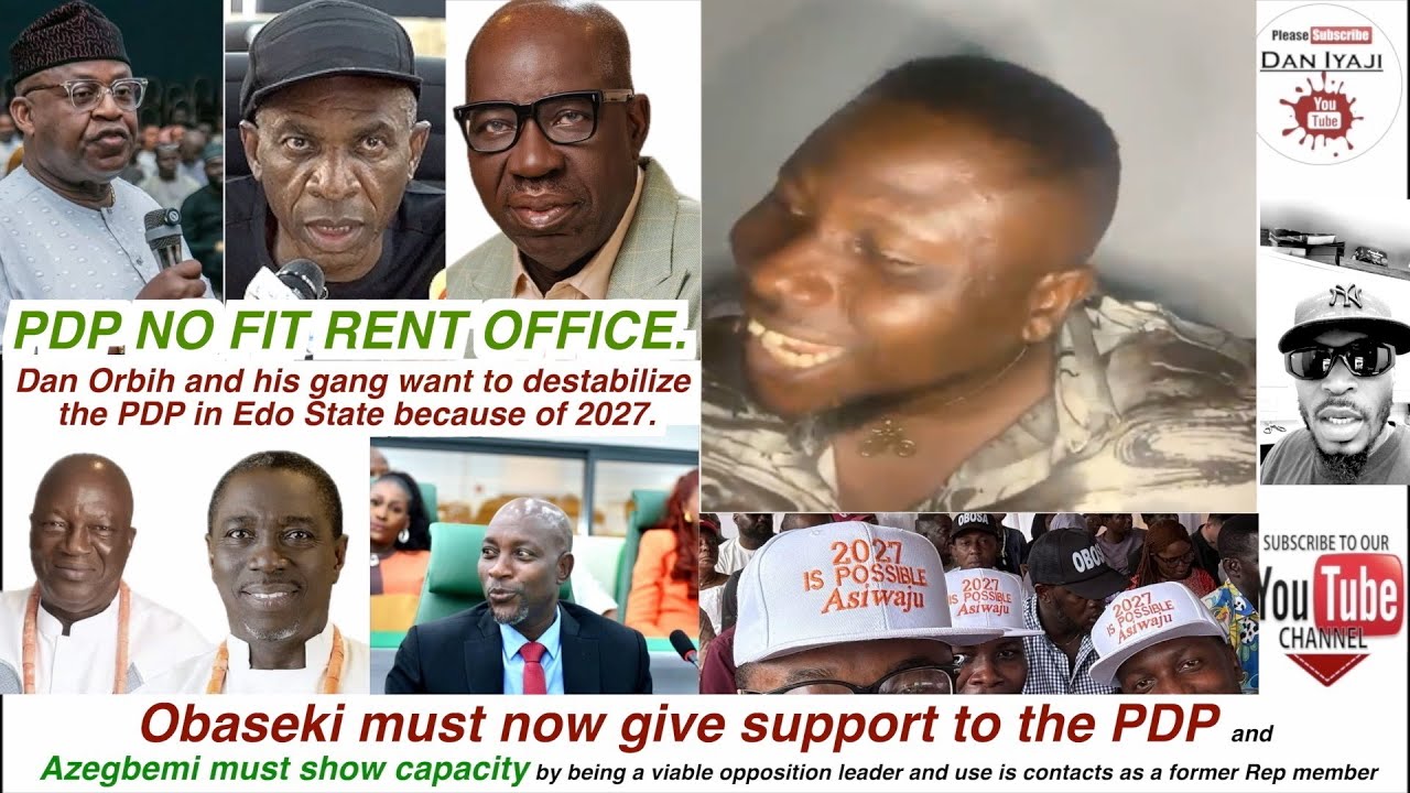 Obaseki must now give support to the PDP, Azegbemi must show capacity ...