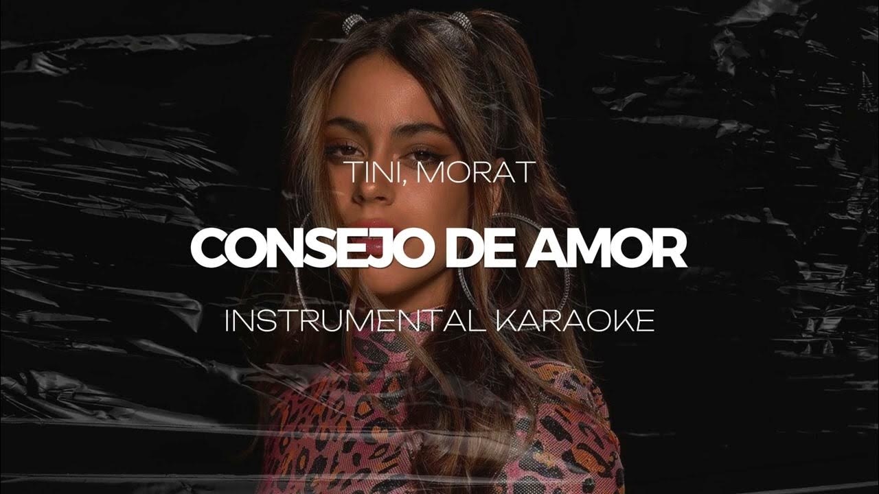 TINI, Morat - Consejo de Amor (INSTRUMENTAL KARAOKE) - YouTube