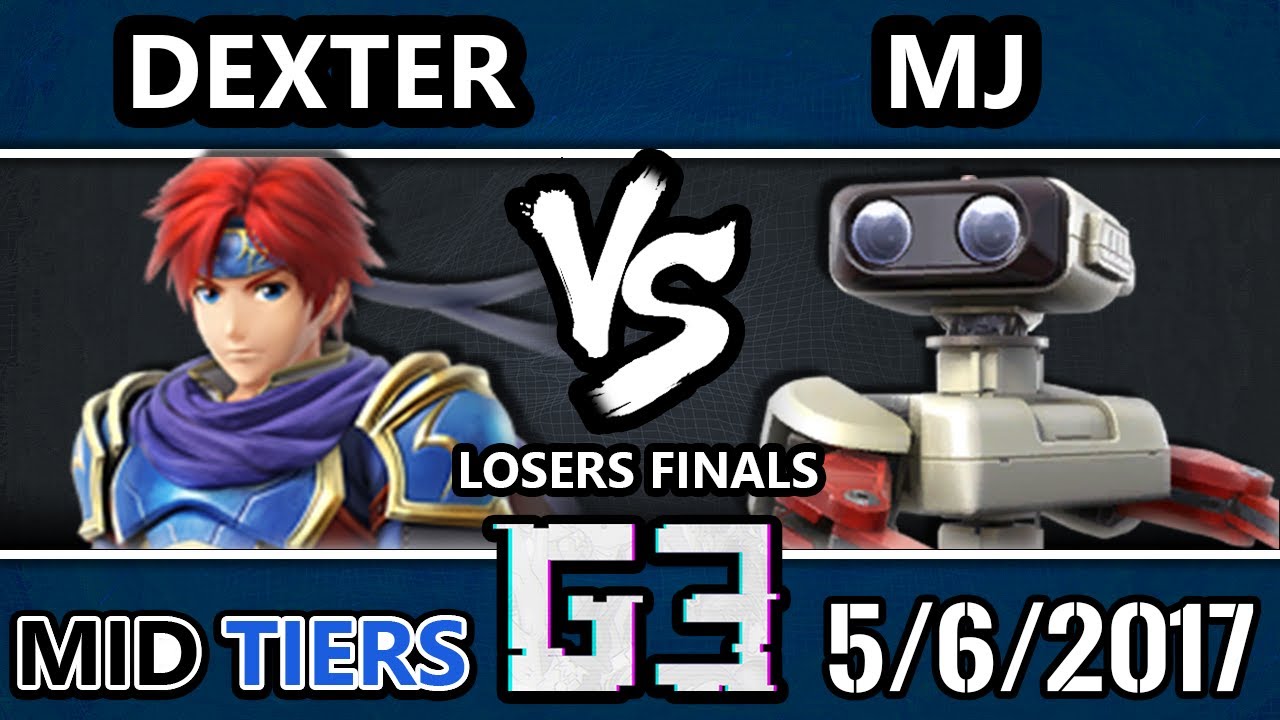 Glitch 3 Smash 4 - Dexter (Roy) Vs. MJ (ROB) Wii U Mid Tier LF - YouTube