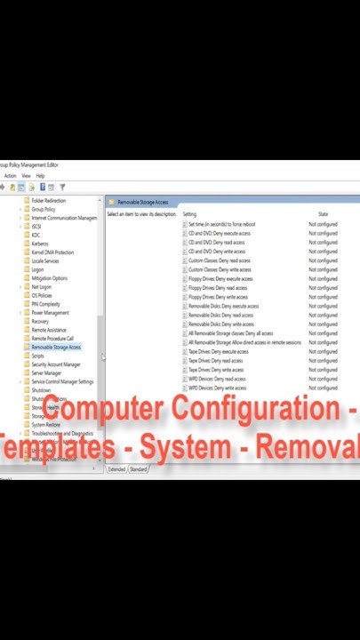 Prevent Users Copy Files From Client Computer To USB Using Group Policy Windows Server 2022 ...