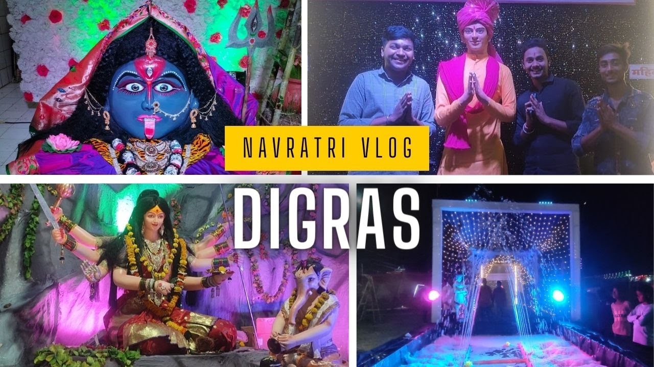 Navratri in DIGRAS | Vlog - 2 | UNITY - JNRS - YouTube