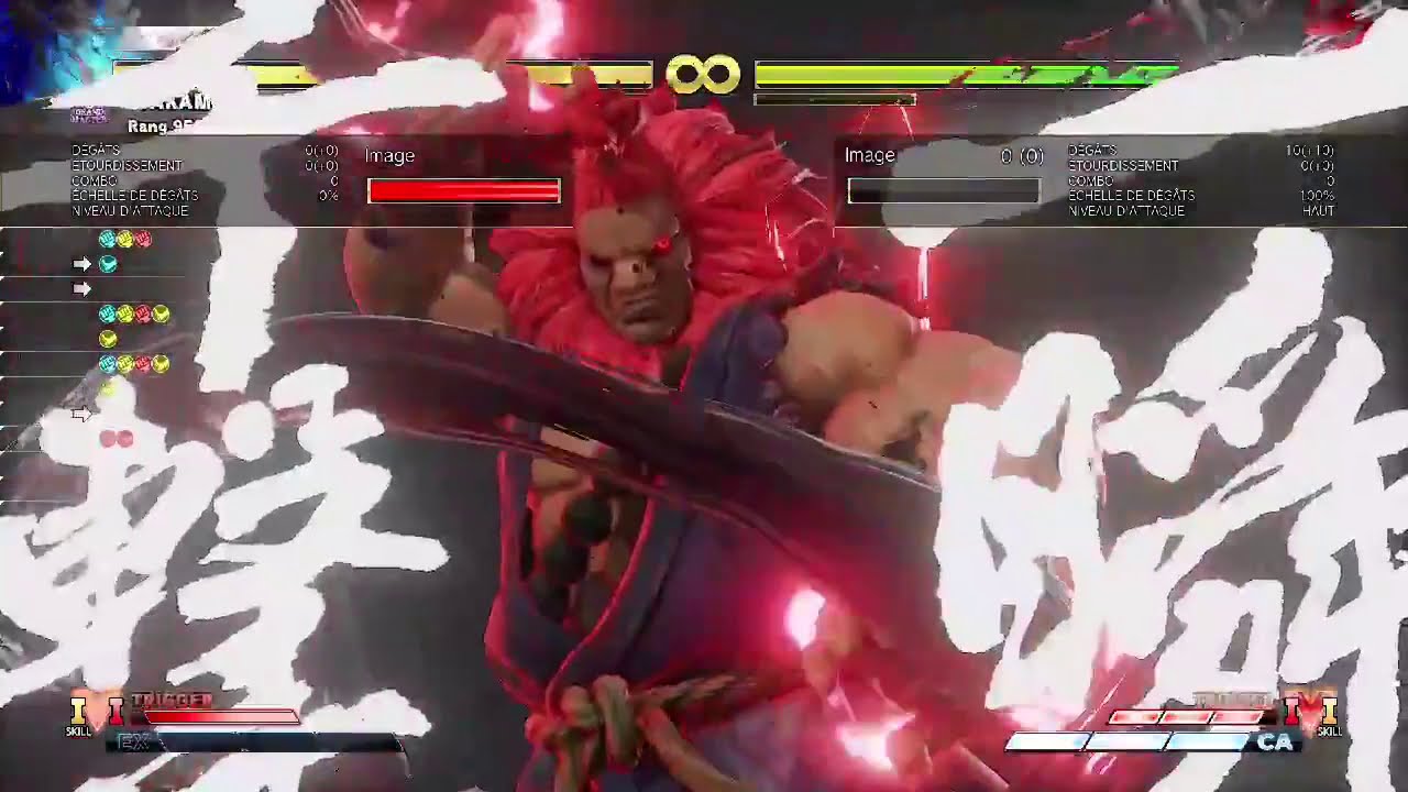 SFV - Akuma CA (Raging Demon) Option Select - YouTube