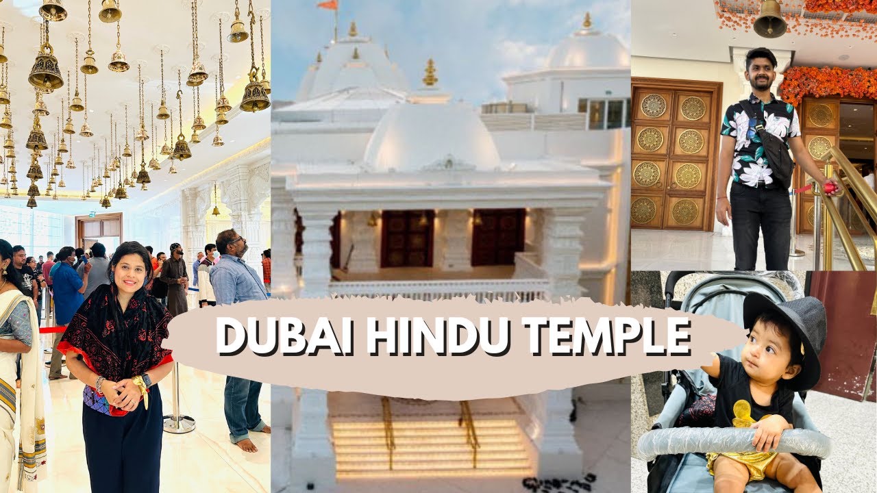 The Hindu Temple | Dubai | Vlog With Mansi | Vlog #27 - YouTube