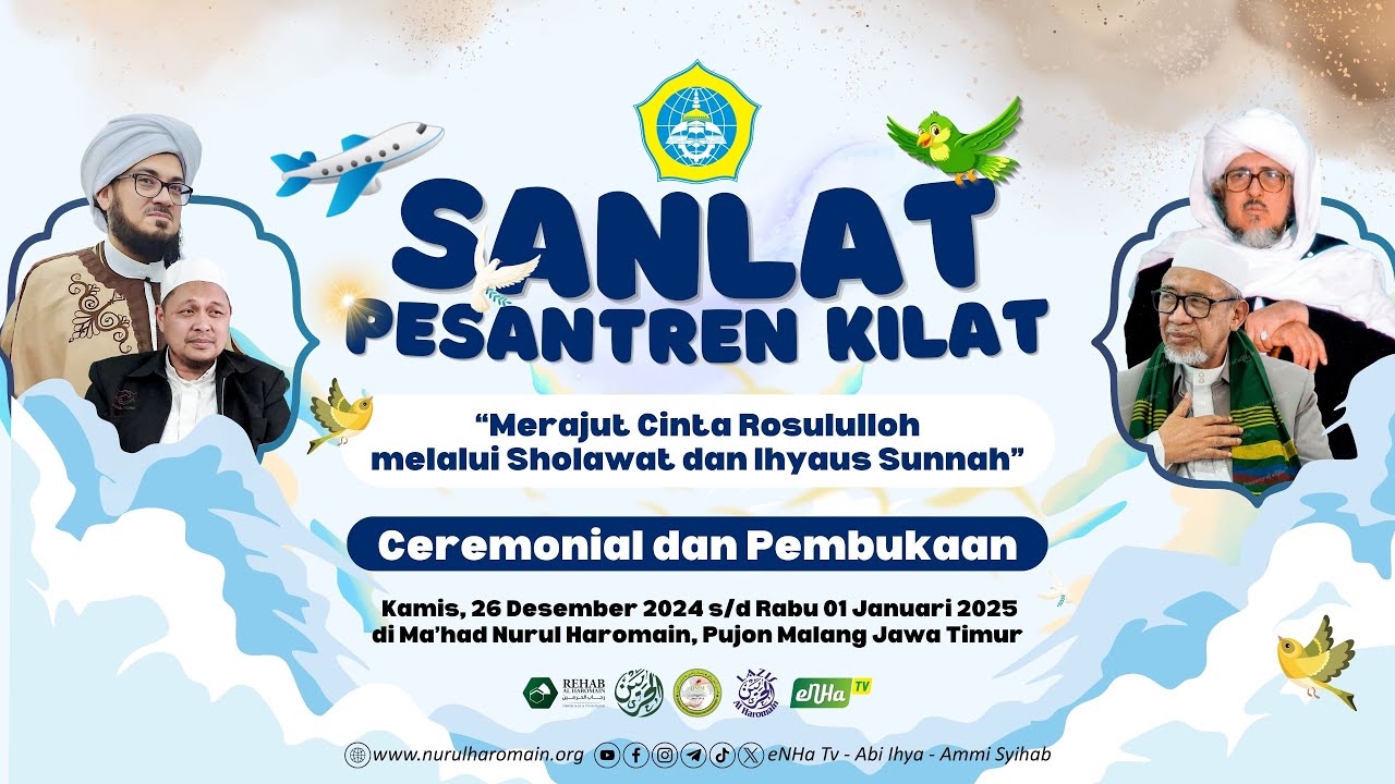 🔴 SANLAT (Pesantren Kilat) Ma'had Nurul Haromain Pujon | Ceremonial dan ...