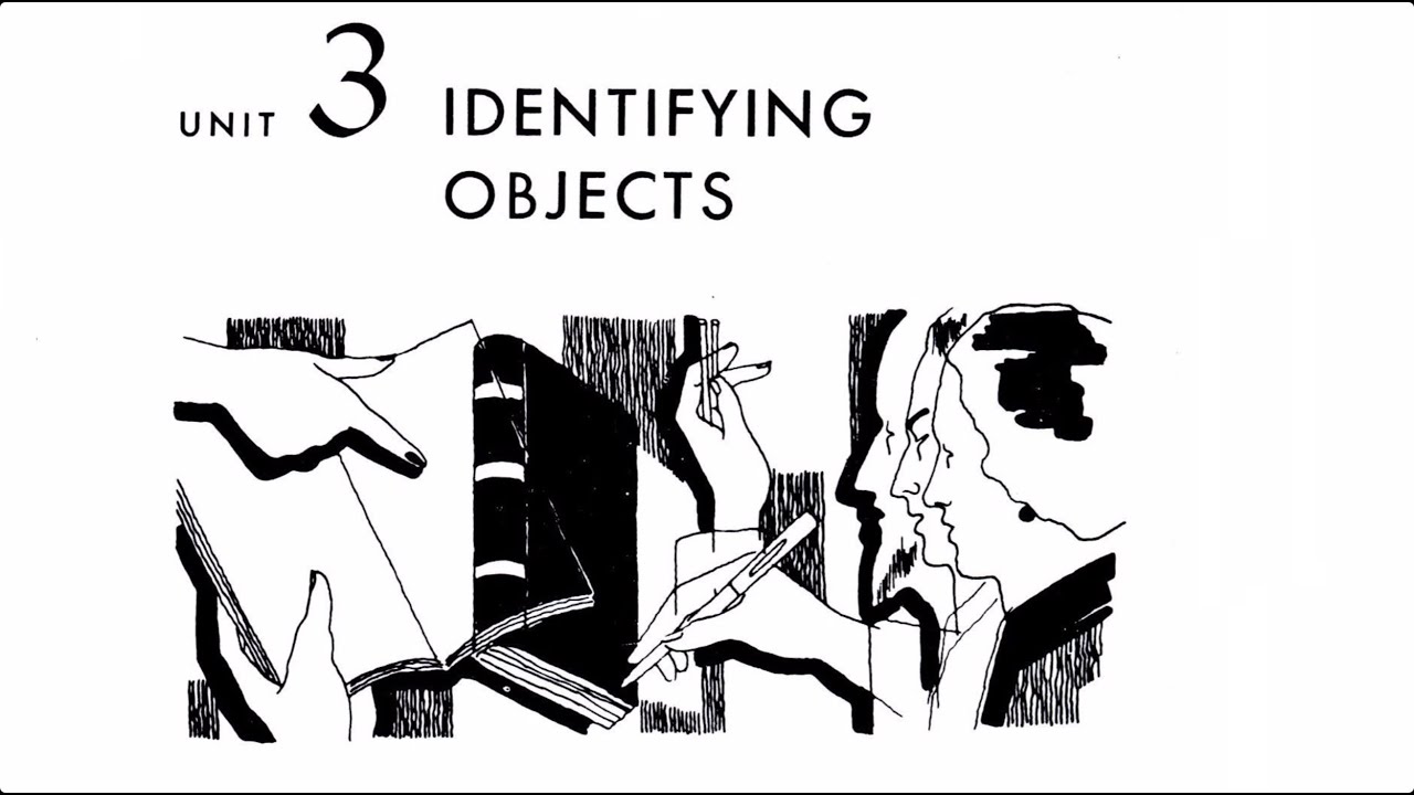 English 900 - Book One - Unit 3 Identifying Objects - YouTube