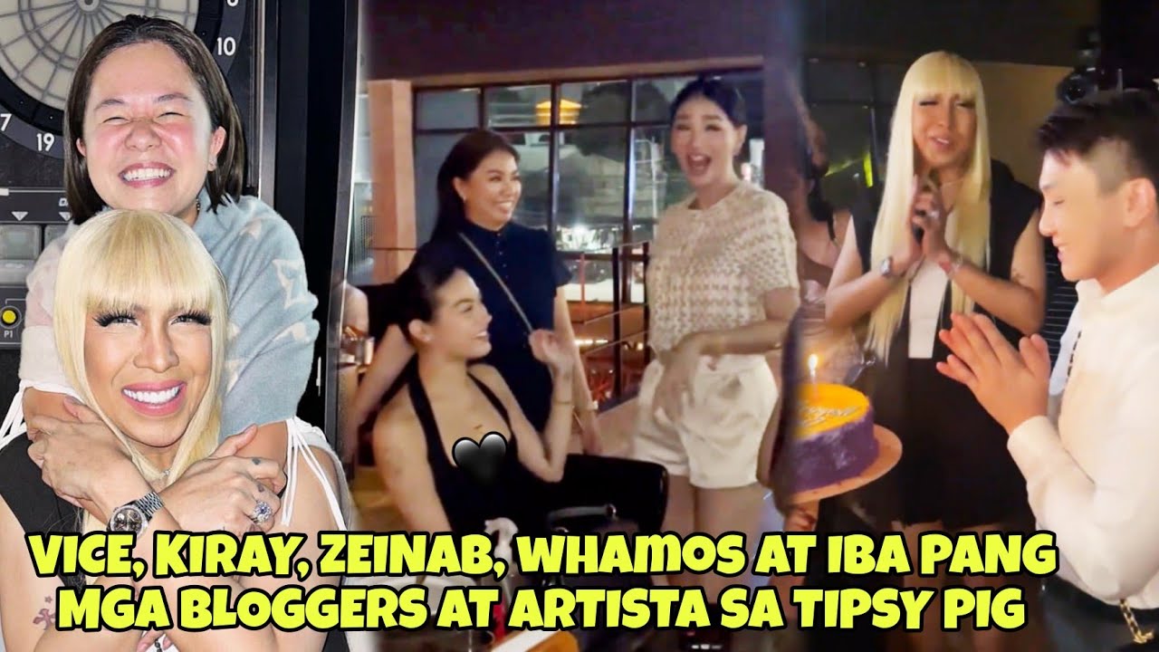 VICE GANDA, KIRAY, ZEINAB, MAKAG@GO AT IBA PANG MGA VLOGGERS AT ARTISTA ...