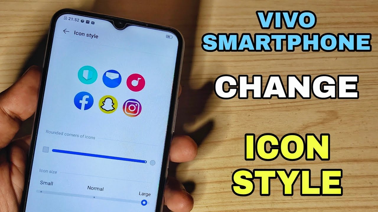 HOW TO CHANGE ICON STYLE IN VIVO SMARTPHONE - YouTube